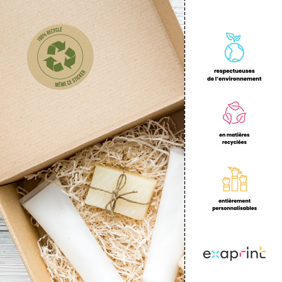 L'impression stickers éco-responsable pour une communication durable